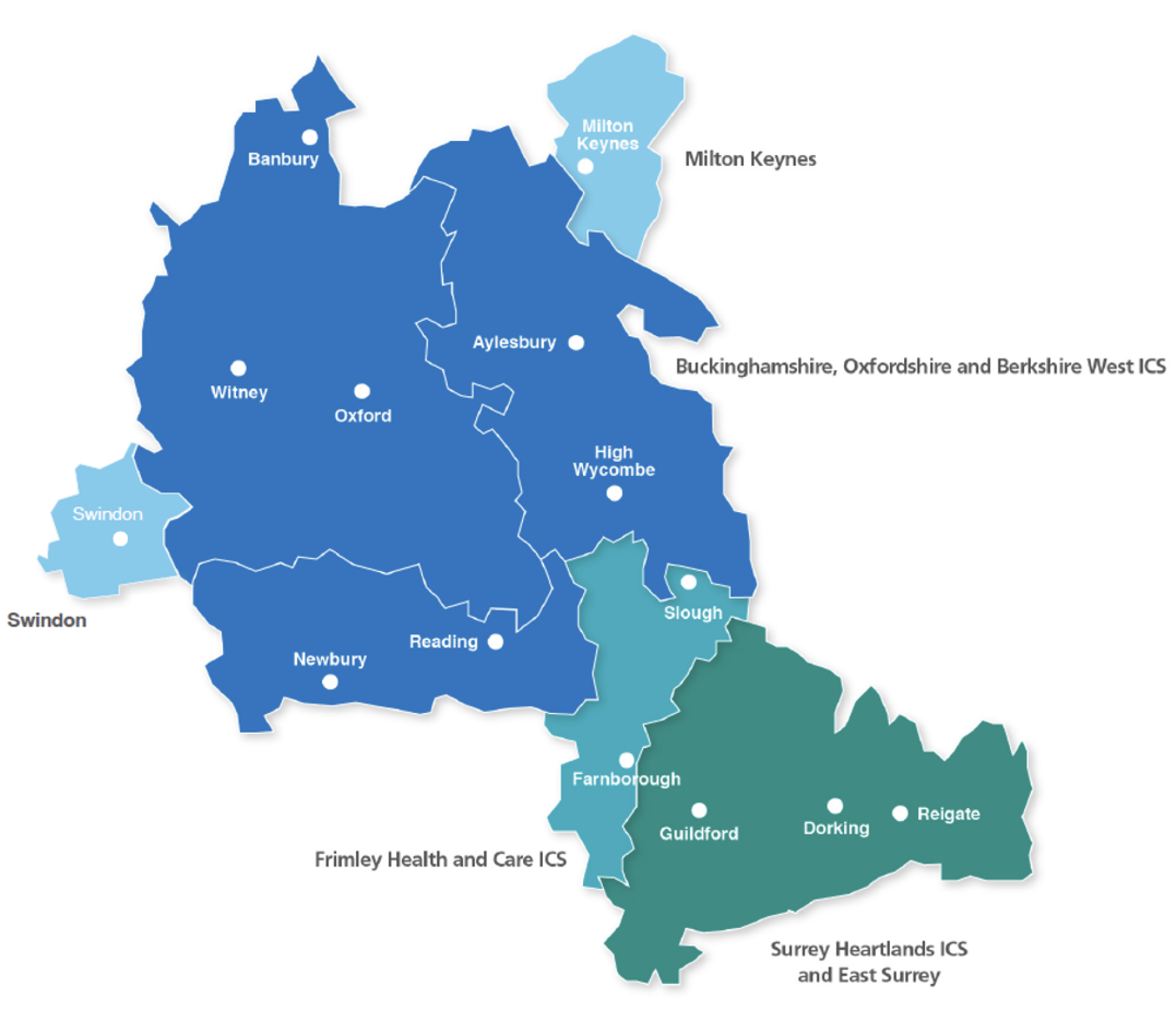 Thames Valley and Surrey – Health and care data