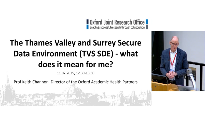 Thames Valley and Surrey Secure Data Environment (TVS SDE) – Thames ...